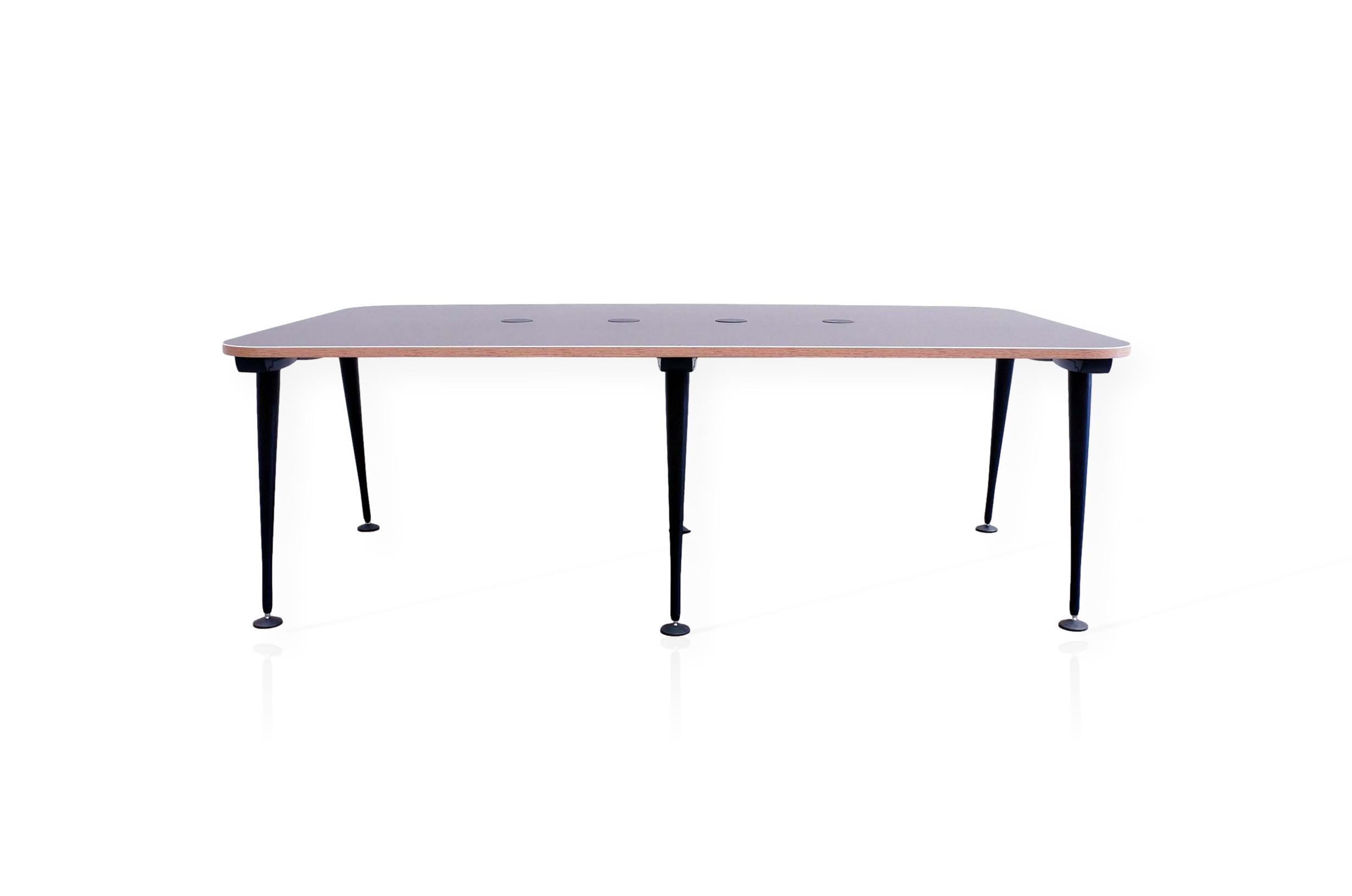 Herman Miller Abak Environments 2200mm x 1200mm Meeting Table With Blue ...